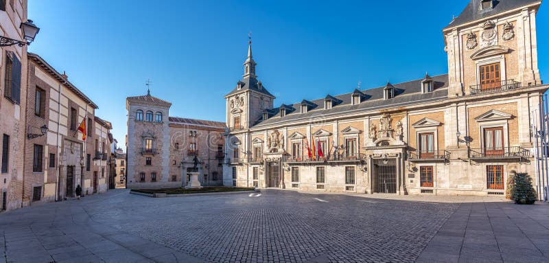 Plaza De La Villa De Madrid Seat of the City Council in Its Historic ... Plaza De La Villa De Madrid Seat of the City Council in Its Historic ...