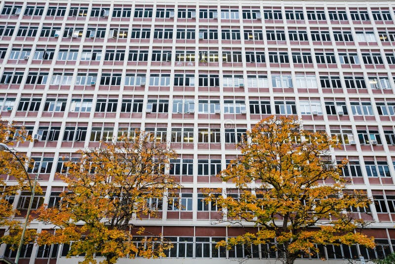 PLC Building Univerisyt of Oregon Campus Stock Photo - Image of higher ...