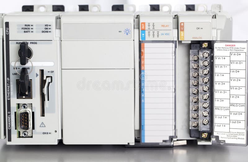 Plc unit stock image. Image of computer, circuit, interface - 21580547