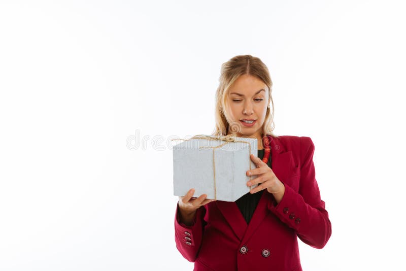 Curious Female Youngster Mixing Paints on Palette Stock Image - Image ...