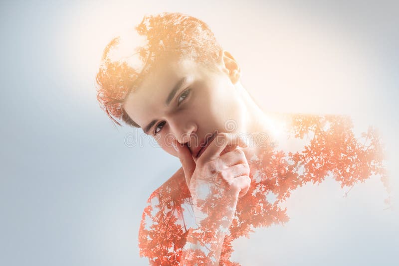 Pleasant Cute Developing New Approach Stock Photo - Image of mood ...