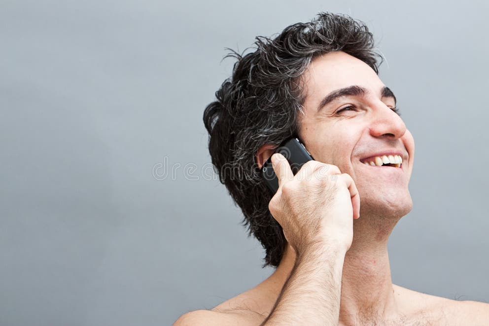 Pleasant Phone Conversation Stock Photo - Image of emotion, young: 14661136
