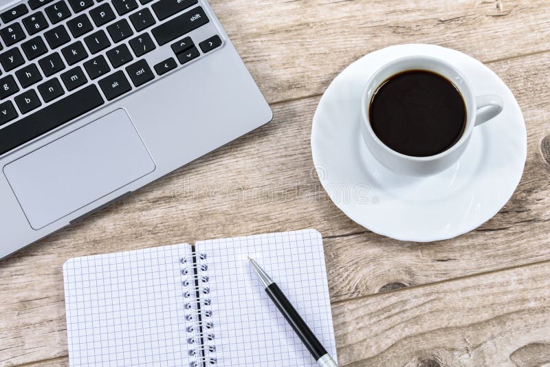 Pleasant Way of Doing Notes Stock Photo - Image of meeting, laptop ...