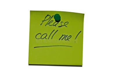 Please call me stock photo. Image of board, message, orange - 5646454