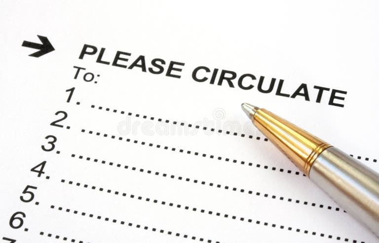 Please Circulate stock photo. Image of circulate, distribution - 3752414