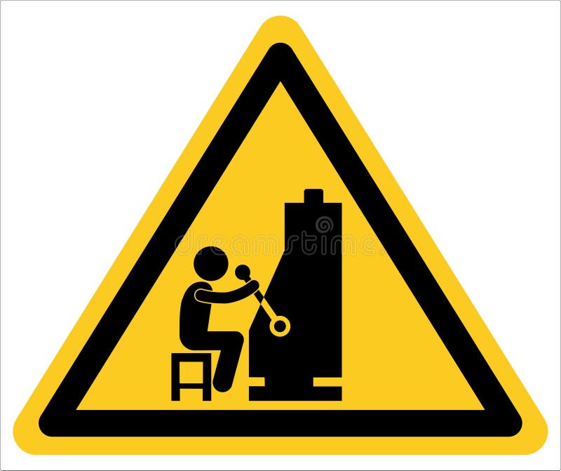 Please Do Not Disturb Slot Players Stock Vector - Illustration of ...