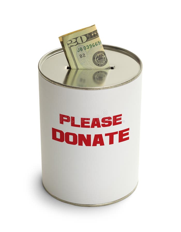 Dollar and Donation Box stock image. Image of coin, donate - 2938179