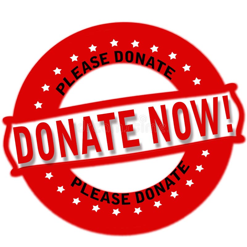 Please donate stock illustration. Illustration of concept - 108955818