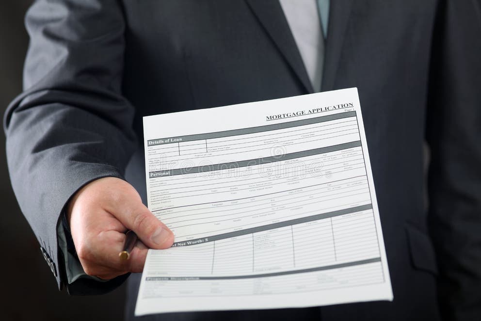 Please fill this form stock photo. Image of male, real - 16766314