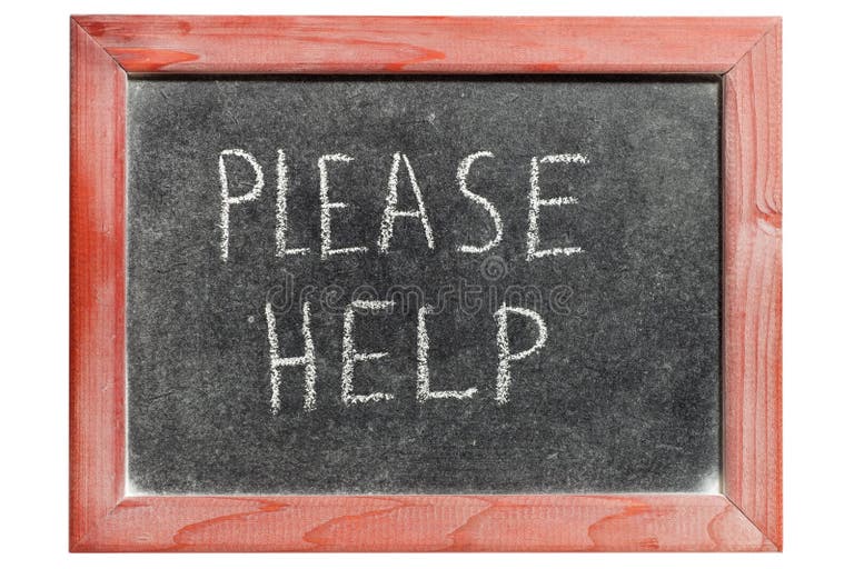 Please help stock image. Image of chalkboard, decision - 40133095