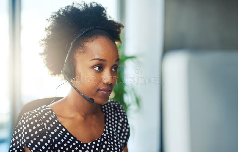 Please Hold while I Transfer Your Call. a Support Agent Working in a ...