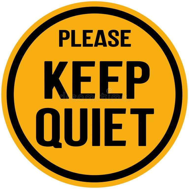 Keep Quiet Stock Illustrations – 2,027 Keep Quiet Stock Illustrations ...