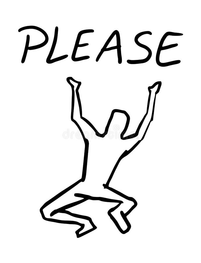 Please message design stock vector. Illustration of draw - 109007402