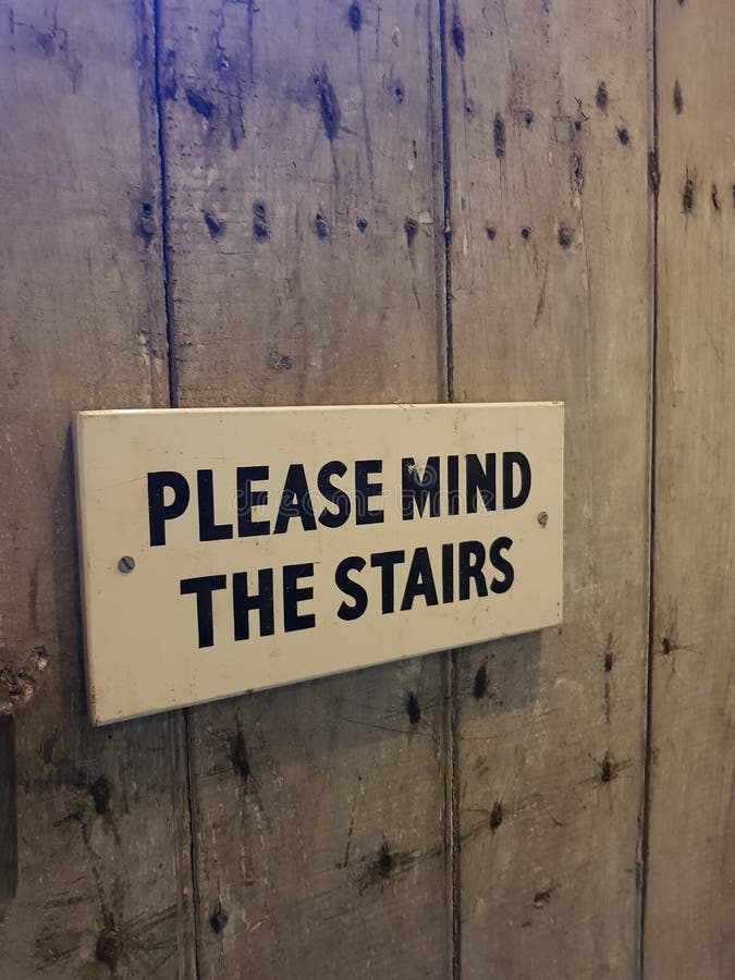 Please Mind Your Head stock image. Image of damage, please - 29113373