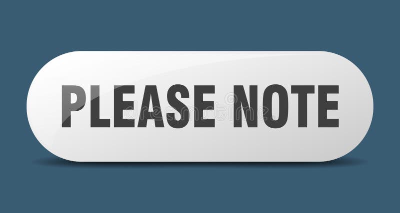Please Note Sign Stock Illustrations – 1,480 Please Note Sign Stock ...