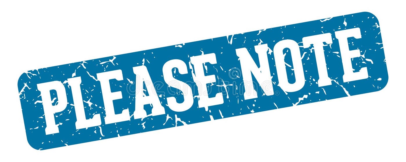 Please Note Sign Stock Illustrations – 1,728 Please Note Sign Stock ...