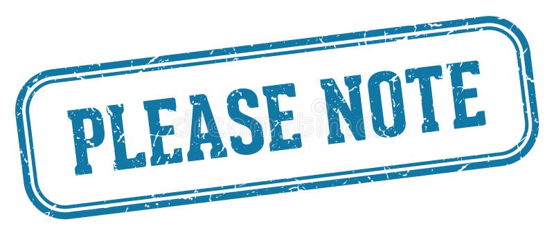 Please Note Road Sign on White Background Stock Vector - Illustration ...