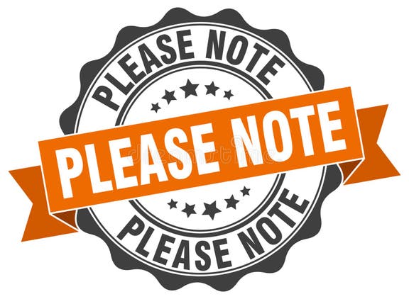 Please Note Sign Stock Illustrations – 1,754 Please Note Sign Stock ...
