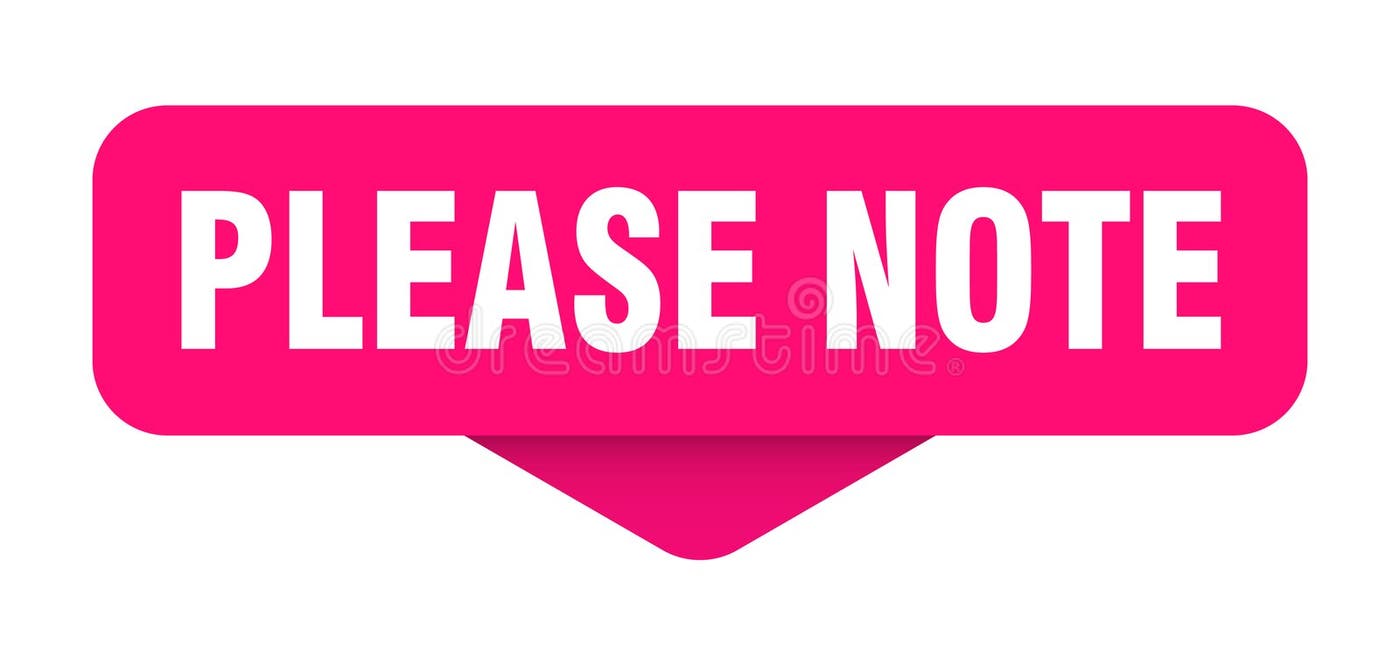 Please Note Sign Stock Illustrations – 1,665 Please Note Sign Stock ...