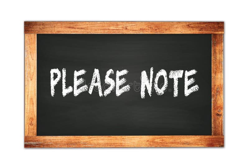 Please Notice This Clip Art