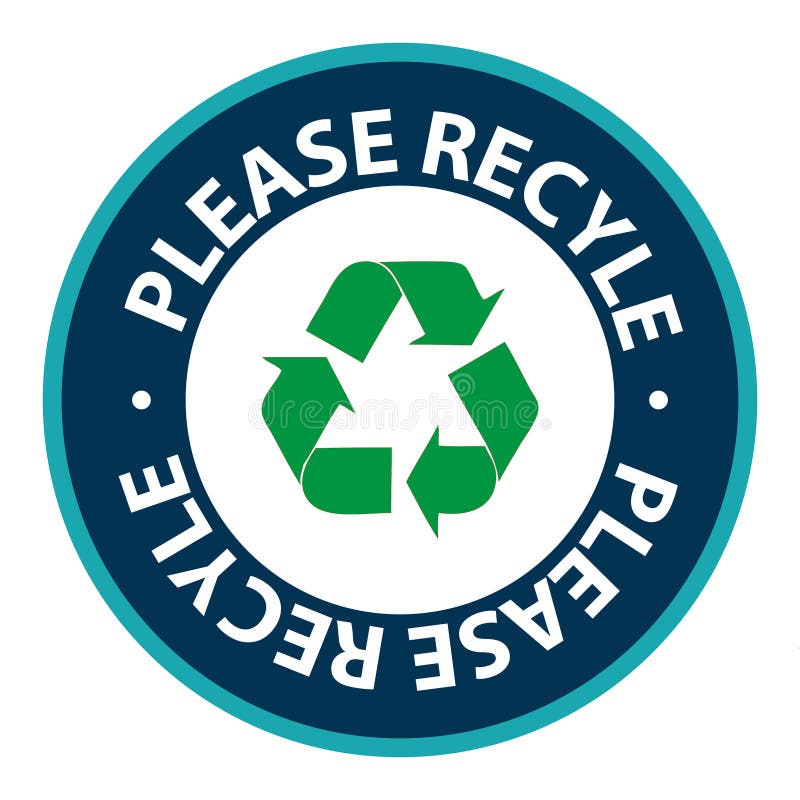 Please Recycle Sign