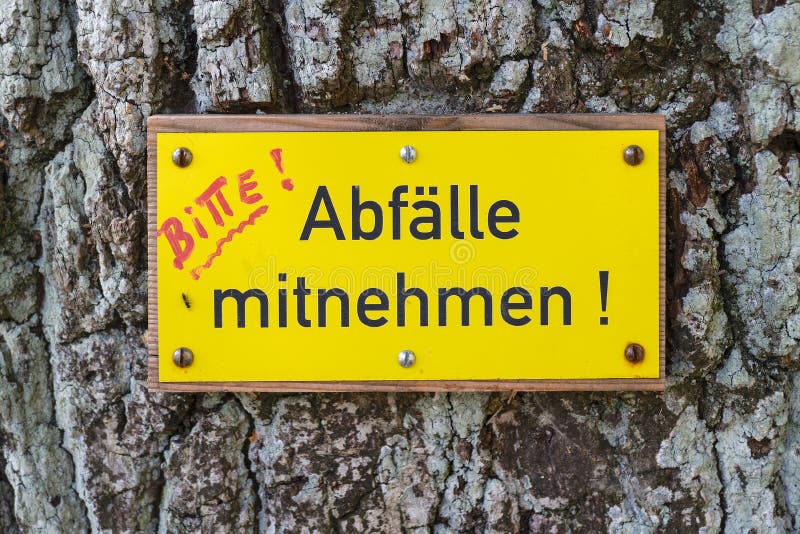 Please remove your waste! stock image. Image of planet - 75637605