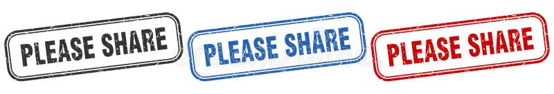 Please Share Stock Illustrations – 677 Please Share Stock Illustrations, Vectors & Clipart ...