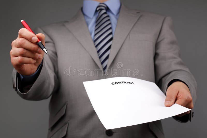 Please sign the contract stock image. Image of finance - 36330433
