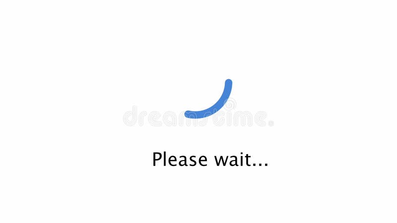 PLEASE WAIT.. stock video. Video of button, flash, abstract - 209967965