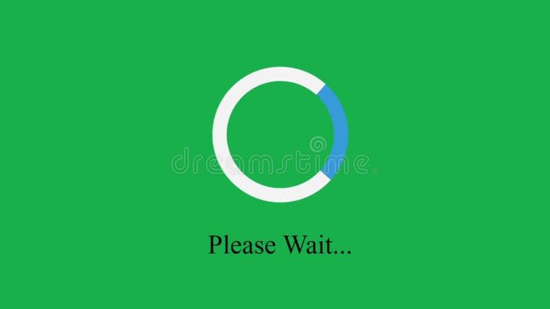 PLEASE WAIT.. stock video. Video of button, flash, abstract - 209967965