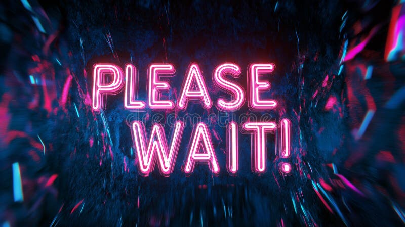 Please Wait Text Stock Illustrations – 197 Please Wait Text Stock ...