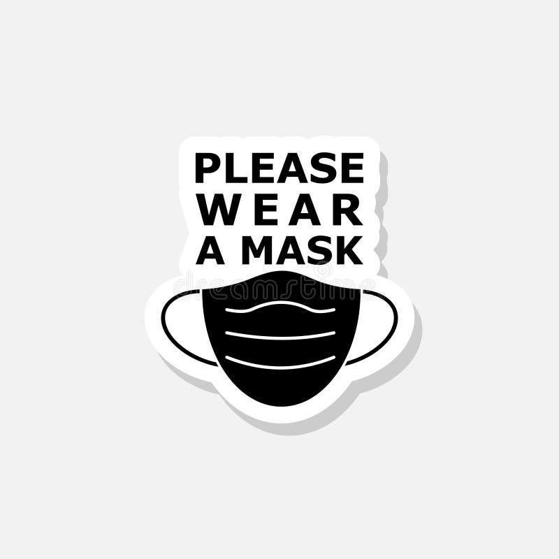 Please Face Mask Stock Illustrations – 1,063 Please Face Mask Stock ...