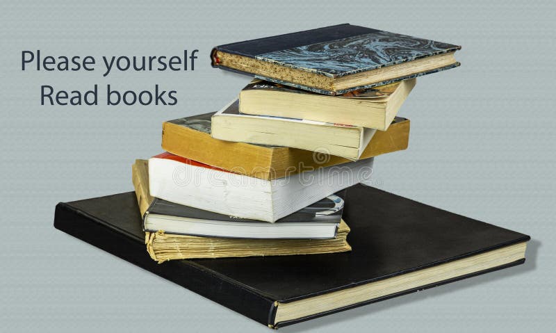 Please yourself read books stock photo. Image of break - 190057390