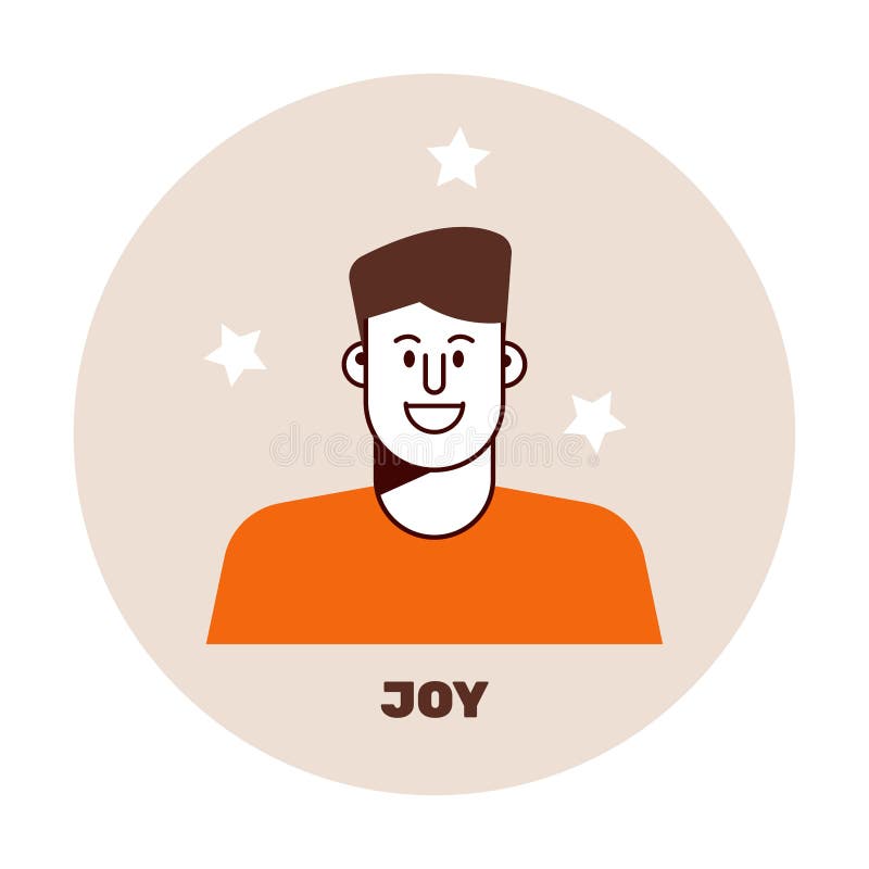 Pleasure emotion icon. stock vector. Illustration of logo - 241626264