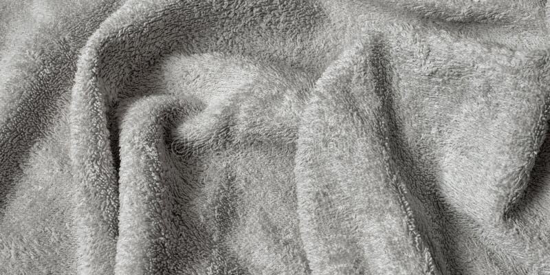 Pleated White Cotton Material. Texture or Background Stock Photo ...