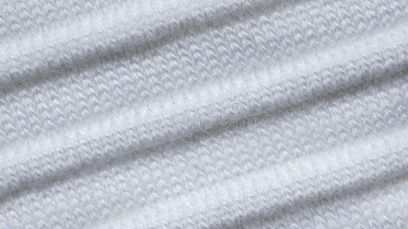 Pleated White Cotton Material. Texture or Background Stock Photo ...