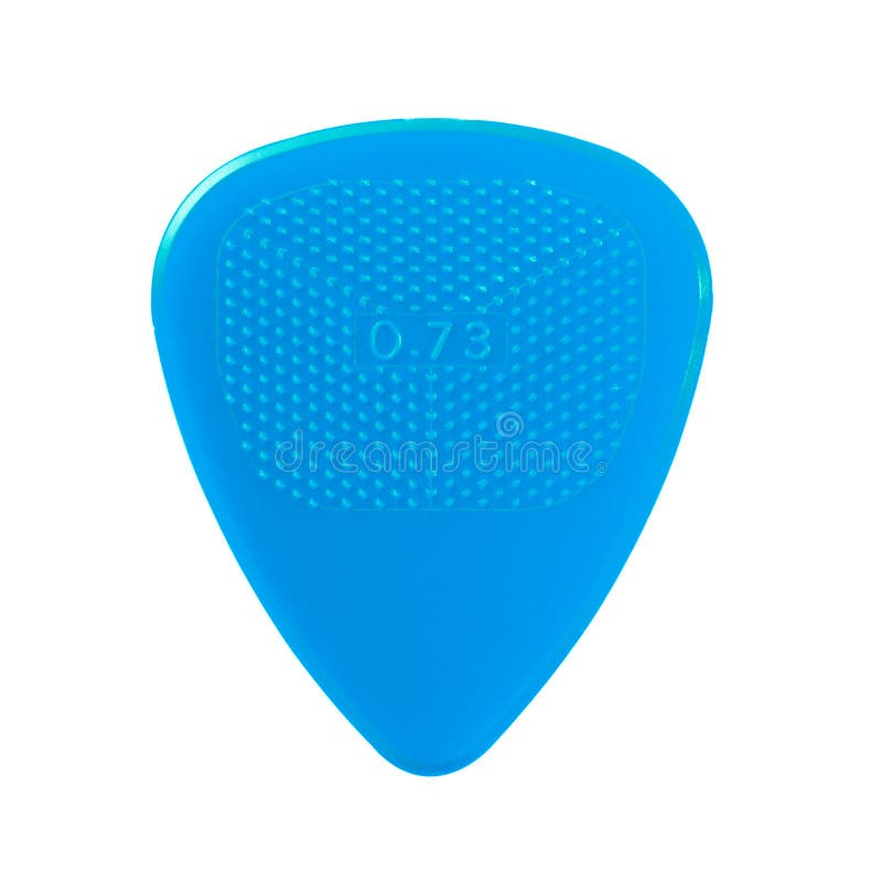 Plectre En Plastique Bleu De Guitare Image stock - Image du concert ...