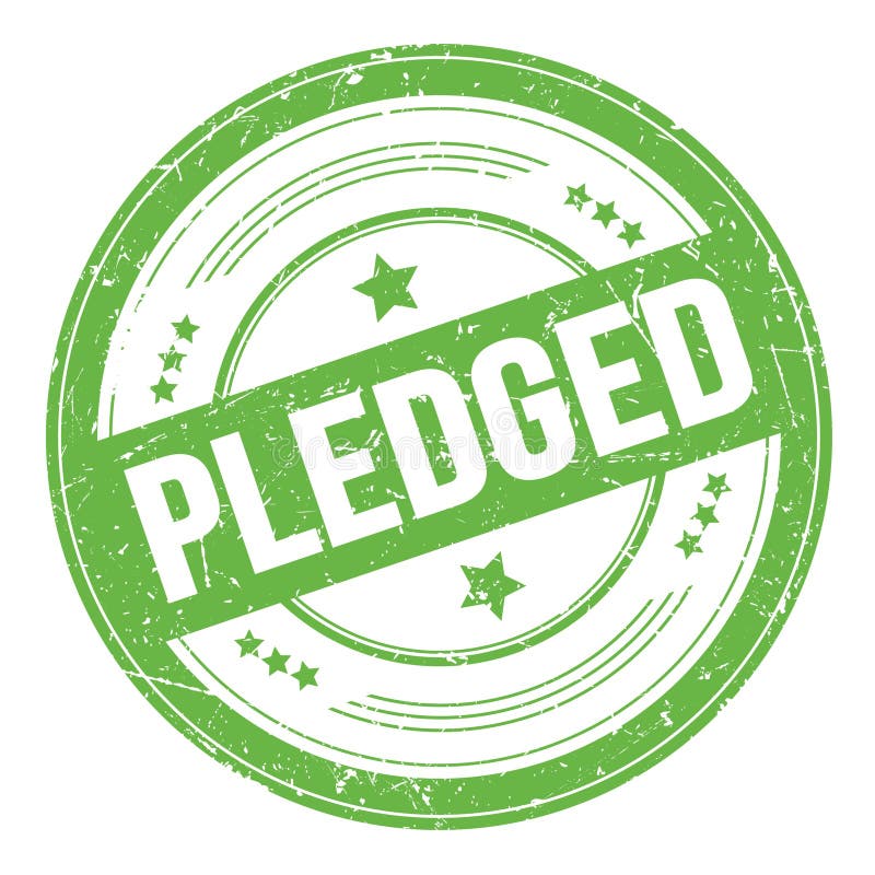 Pledged Stock Illustrations – 167 Pledged Stock Illustrations, Vectors ...
