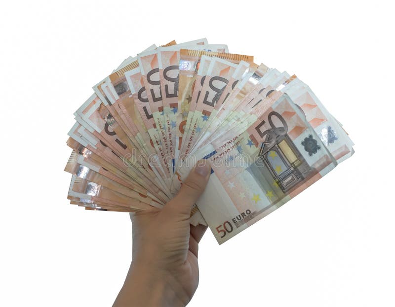 Plein argent de main photo stock. Image du faillite - 112117584