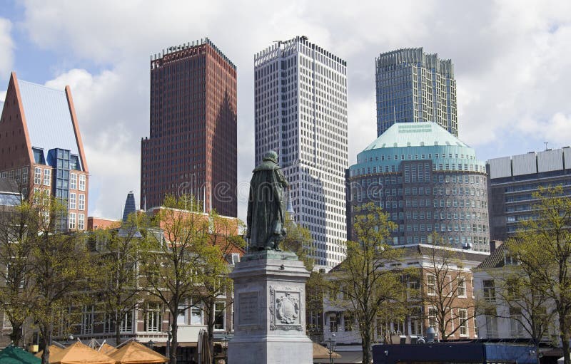 Plein, Den Haag, Holland redactionele stock afbeelding. Image of ...