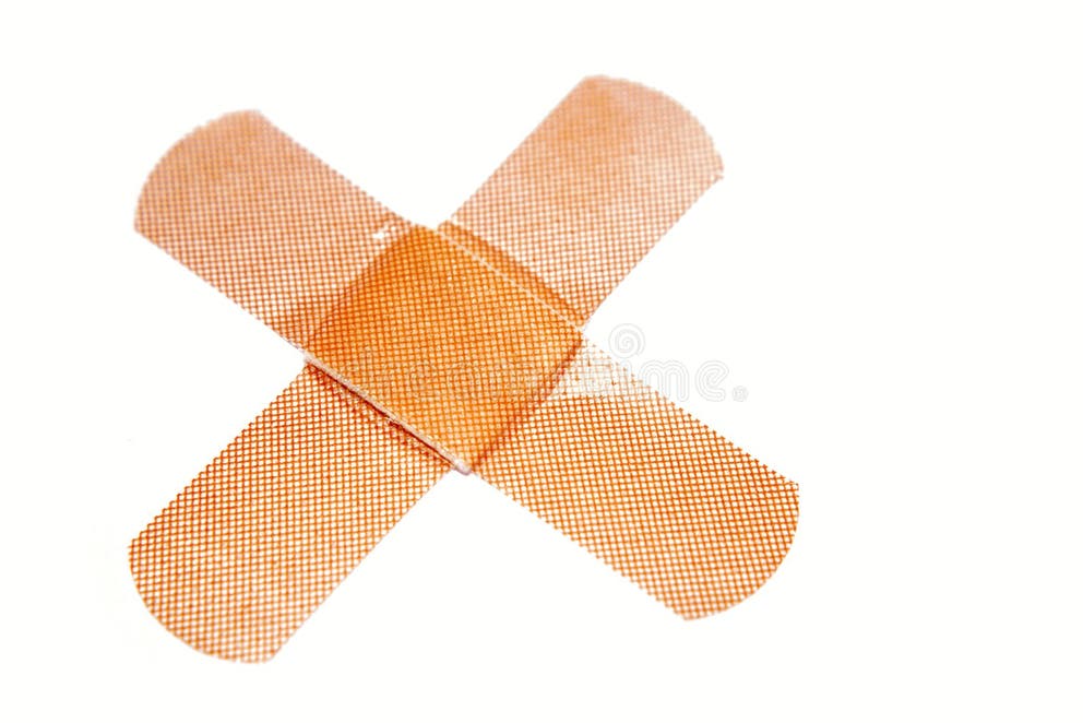 Pleisters stock afbeelding. Image of pijn, geïsoleerd - 5337479