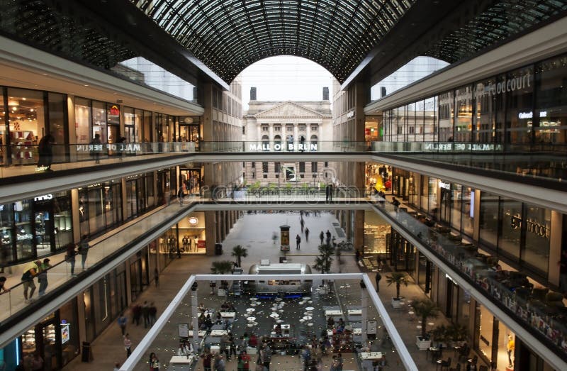 Centrum Handlowe Berlin W Berlin, Niemcy Fotografia Editorial - Obraz ...