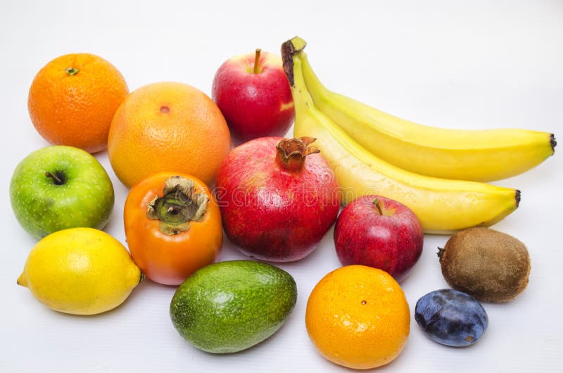 Plenty of Fresh Fruit on the Table Stock Image - Image of avocado ...