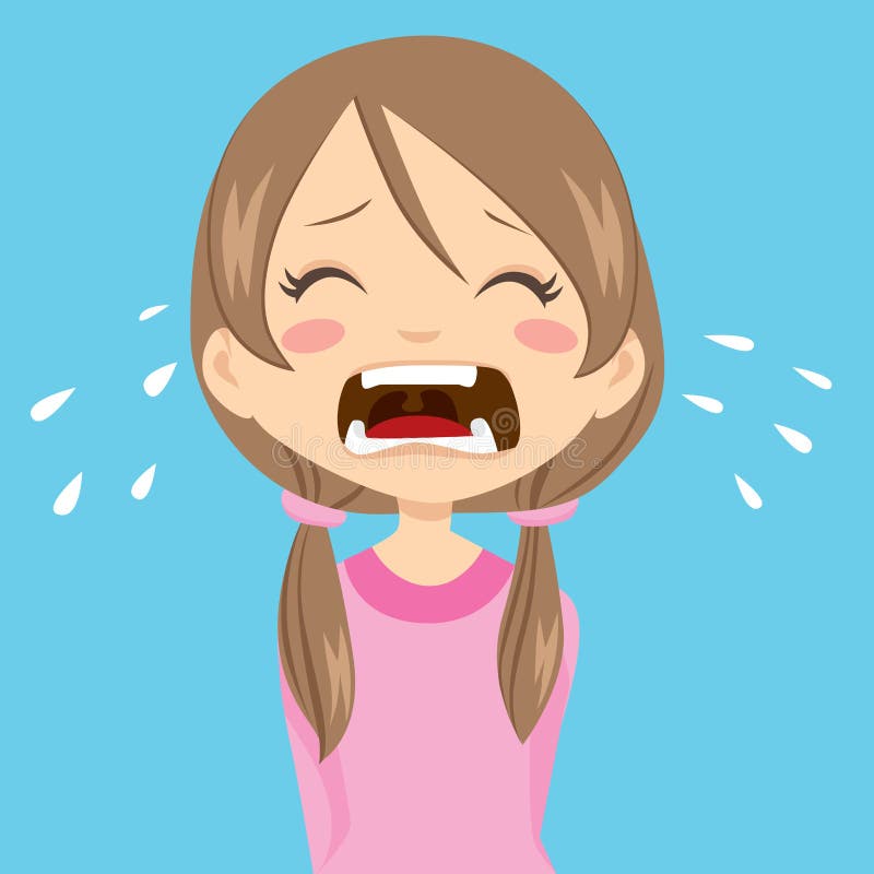 Image Clipart Pleurer Conjugation
