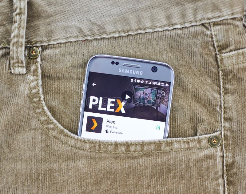 Plex App on a Cellphone Screen Editorial Image - Image of icon, display ...