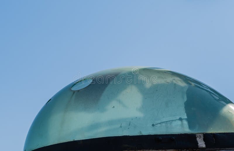 Plexiglass Dome on Fire-control System Editorial Image - Image of ...