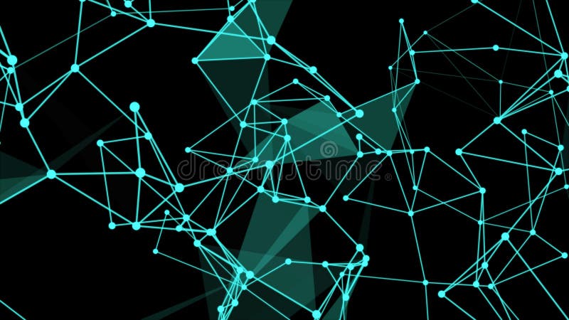Plexus of Abstract Network Connection Background Stock Illustration ...