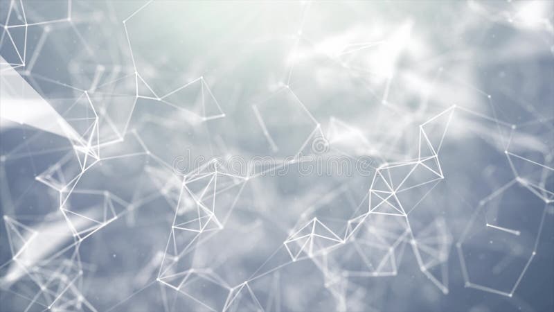 Plexus Abstract Network Technology Science Background Loop Background
