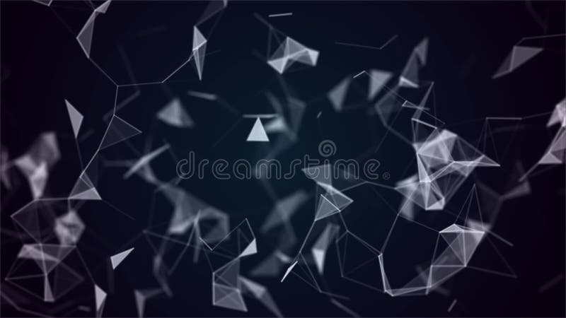 Plexus Background White Color, Abstract Background Stock Video - Video ...