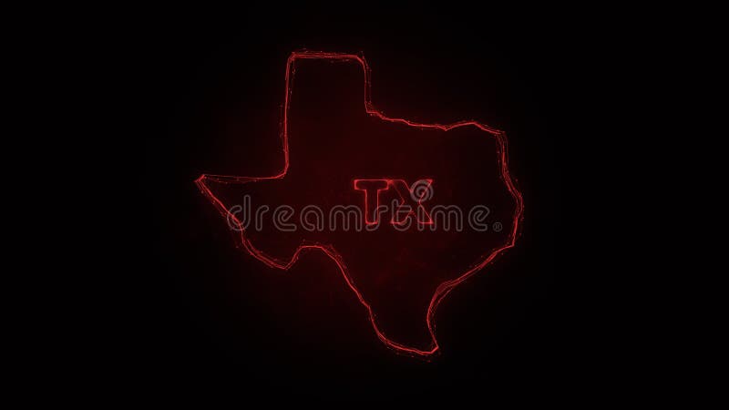 Plexus Flat Map Showing the State of Wyoming from the United State of ...